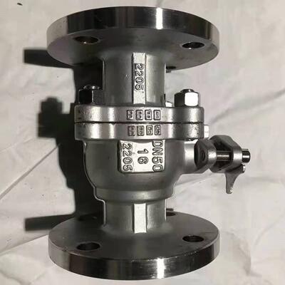Q41H-16V 2205双相钢法兰球阀N8手中拓硬D密封船用球阀D0N12动5 D