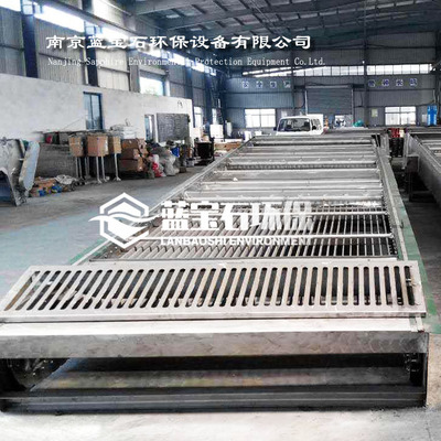 回转栅条式粗格栅除污机河道拦污栅清污机e=20304050mm电动