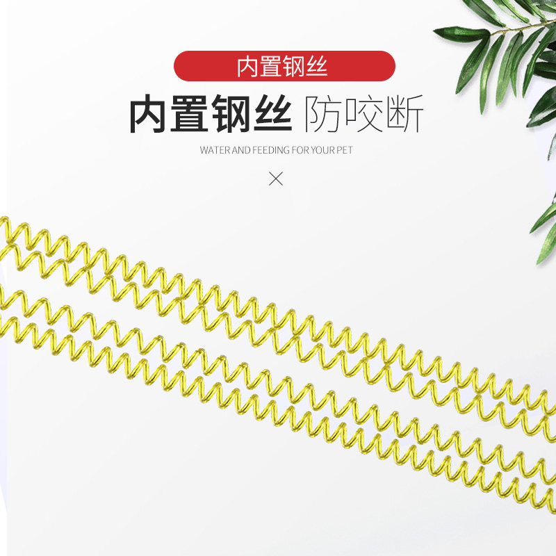八哥鹦鹉类放飞绳内置钢丝鸟用脚链脚环牵引绳外出遛鸟绳