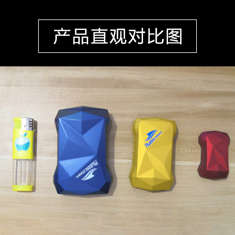 BM鱼缸刷磁力刷配件鱼缸擦玻璃擦器清洗清理清洁工具双面擦刷子