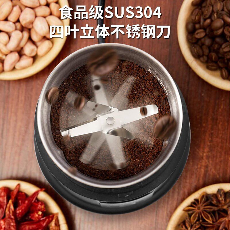 欧科磨粉机电动研磨机家用多功能打粉五谷杂粮中药材干磨粉碎机