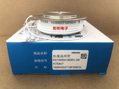 TECHSEM Y60KKE KK1500A1800V-1600V台基中频炉快速可控硅 晶闸管