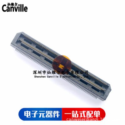 全新QTH-060-02-L-D-A-K-TR 0.5mm 120P双排板对板连接器SAMTEC