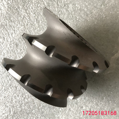 PHA生物可降解片材 35平行双螺杆塑料挤出机配件 螺纹套 SME TME