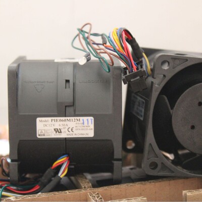 PIE060M12M-P07-AB 12V 6.5A 6CM 6076 双风机服务器暴力散热风扇