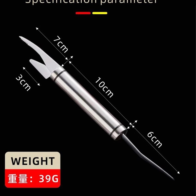 多功能不锈钢剔除虾线刀去虾线剥虾开肠器剖鸡鸭肠鱼肚刀挑鱼肠器