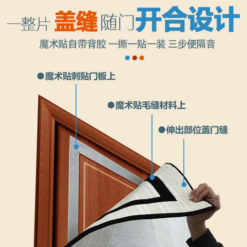 隔音棉吸音棉门贴窗户墙贴消音棉墙体消音超强卧室自粘家用隔音板