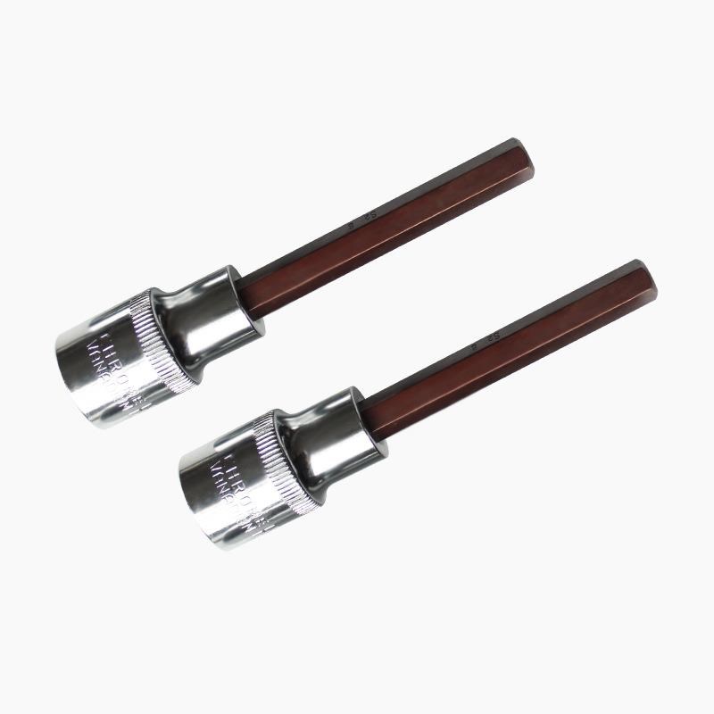 电动内六角套筒头1/2内6角专用批头套装加长梅花旋具套筒扳手工具