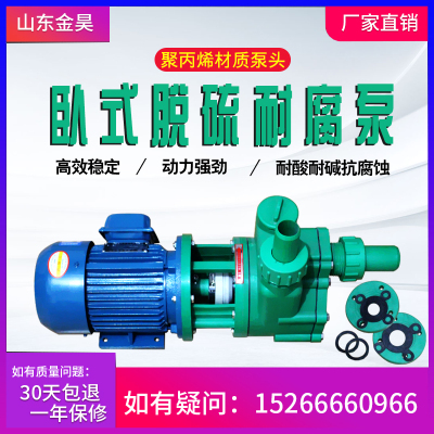 金昊锅炉除尘器专用脱硫泵塑料化工聚丙烯耐腐蚀耐酸碱泵FPZ/FP