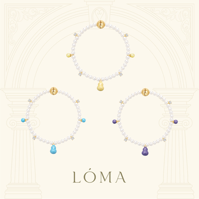 LOMA《福芦生花》休闲百搭小米珠磁吸手链