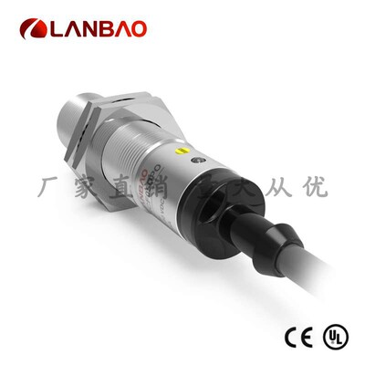 上海兰宝CR18CF05DPO电容传感器埋入PNP常开5mm 金属接近开关