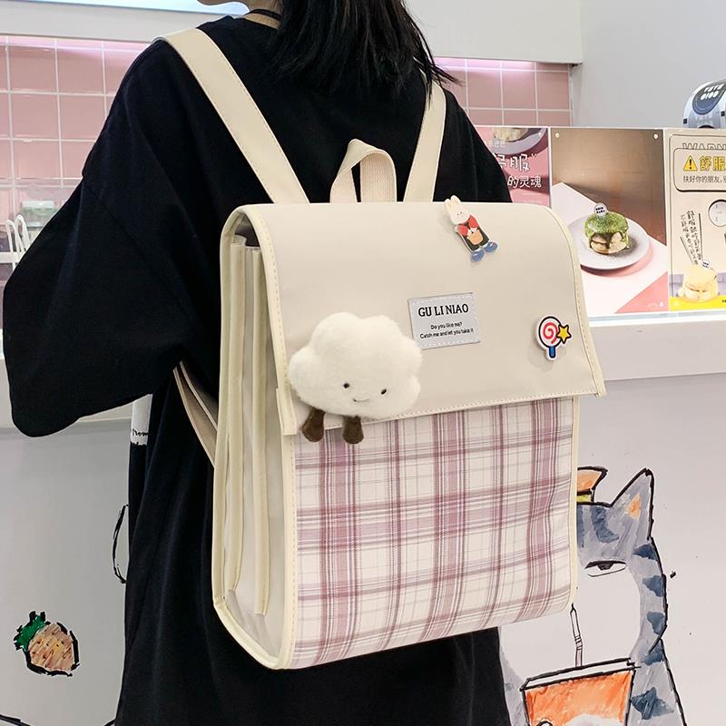 手提补习袋书包补课班背包女小双肩包作业小学生儿童女童课外其他