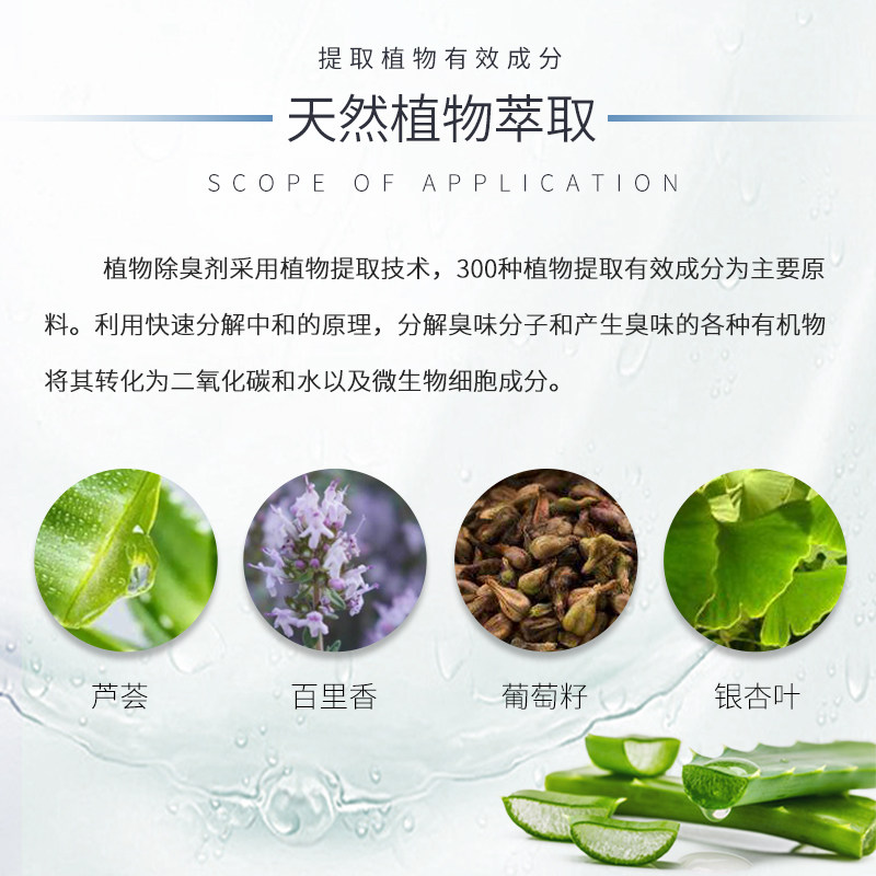 朗洁植物除臭剂微生物植物液喷淋塔养殖场下水道污水化粪池垃圾场