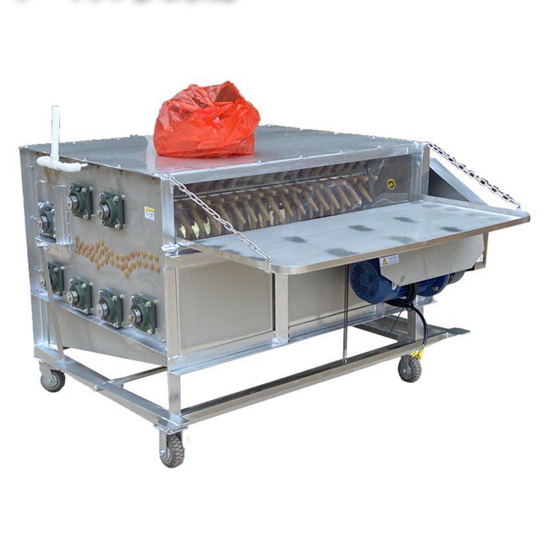 五轴七轴家禽打毛机全自动家用商用鸡鸭鹅三鸟卧式拔毛机脱毛机