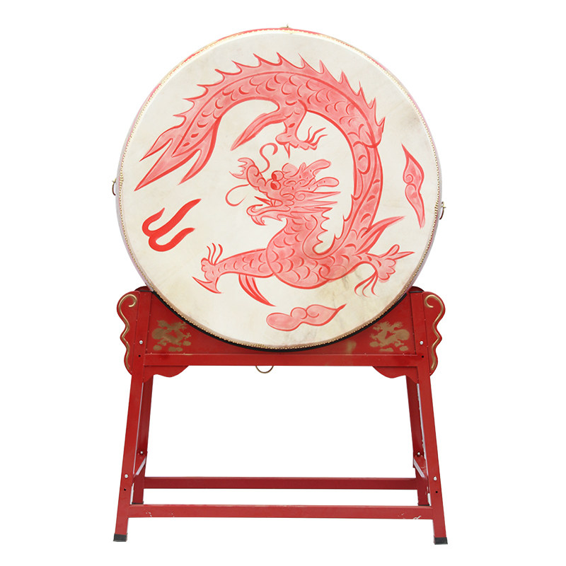 立式大鼓牛皮鼓大鼓中国鼓寺院鼓战鼓威风鼓锣鼓演出鼓节日大红鼓