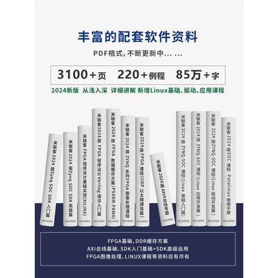 米联客MLK-F3-7010 7020 XILINX FPGA开发板ARM ZYNQ7000 7015