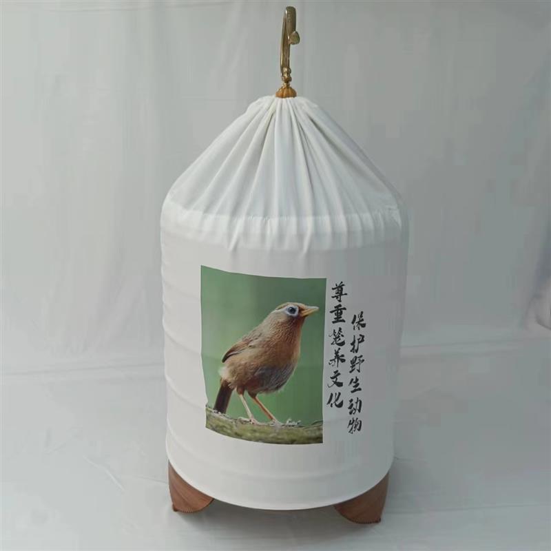 28,30,33,36雀王画眉双层白色广笼布鸟笼围布广西笼衣广式鸟笼罩