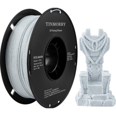 Tinmorry天瑞PETG彷大理石3D打印机耗材1KG装遮层纹