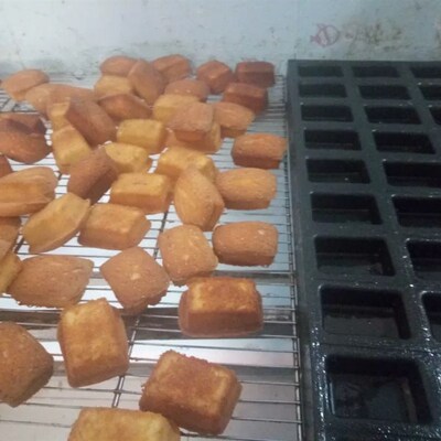 50连长方形商用麻将槽子糕用模具4060大烤箱不粘烤盘烘焙豆腐蛋糕