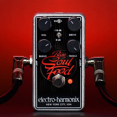 Electro-Harmonix EHX Bass Soul Food BASS 过载 单块效果器