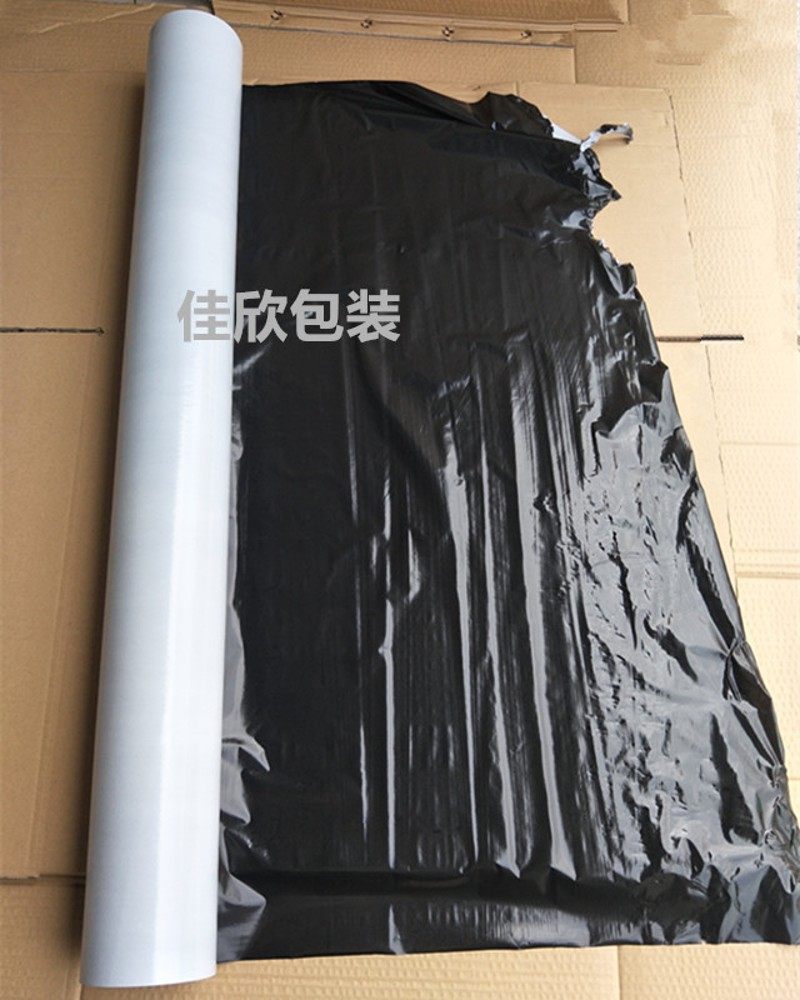 黑白自粘膜PE胶带不锈钢电梯保护膜铝合金板五金玻璃大理石贴膜