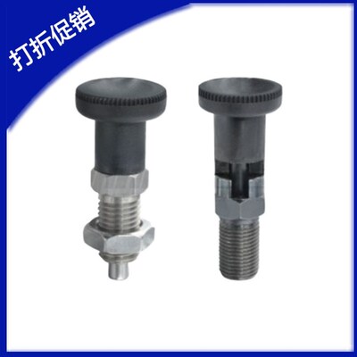 ZAE01/06/51/56-M10/M12/M16分度销细牙紧凑型覆位型/自锁型柱塞