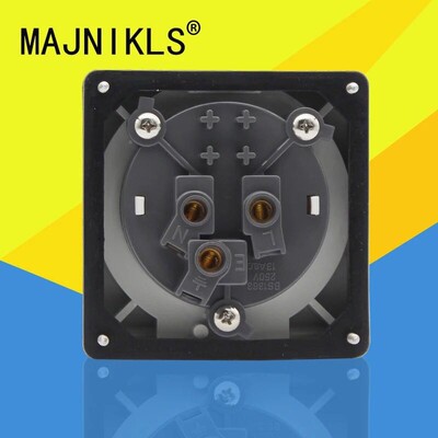 津奈电气防水插座10A五孔室外工业220V56SO310F插座防暴雨明暗装