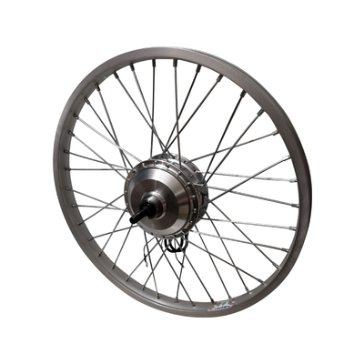 20 22 24寸电机总成36伏48V电动自行车60V锂电通用前驱后轮组马达