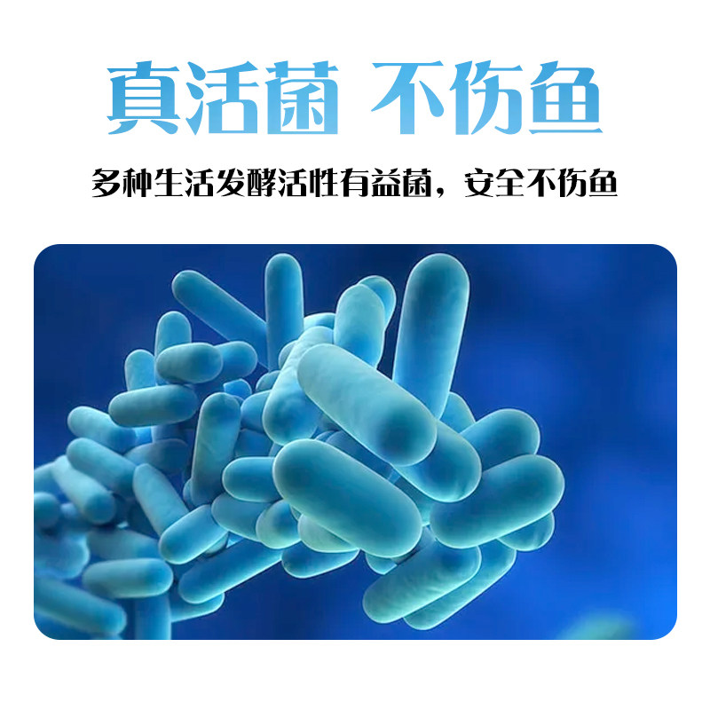 硝化细菌消化菌鱼池塘水产养殖水质净水剂水族鱼缸活菌液稳定水质