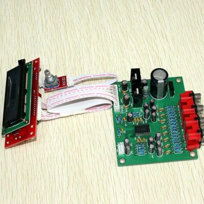 YJ0035-LC75342 遥控 前级 电子音调（可调高低音）