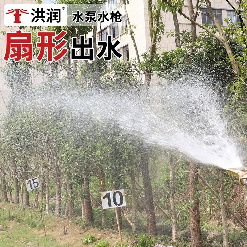 水泵款洒水车罐车直喷扇形园林绿化冲洗灌溉浇水浇树洒水水枪喷头