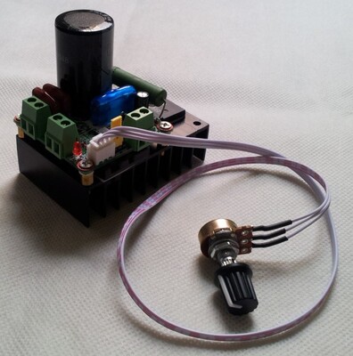 12V 24V 48V 110V 300W直流电机调速器 PWM调速 MACH3主轴调速