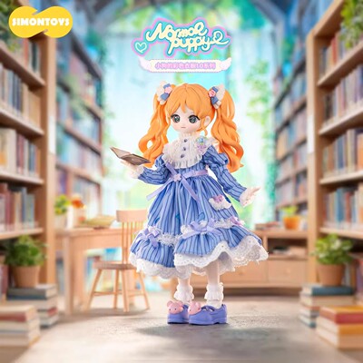 正品SIMONTOYS小狗的彩色衣橱系列盲盒12分潮玩可动人偶摆件礼物