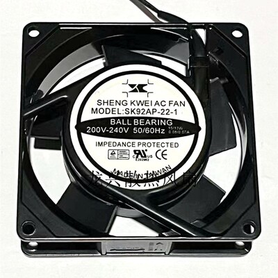 SHENG KWEI AC FAN SK92AP-22-1 200/240V 15/13W 0.08/0.07A风机
