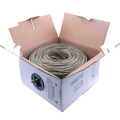 高性能 防火阻燃!CAT6A 超六类双屏蔽网络线 多股SFTP 网络跳线