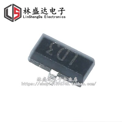 全新 BAT54S BAT54SLT1G 丝印LD3/KL4 30V0.2A 二极管 贴片SOT-23
