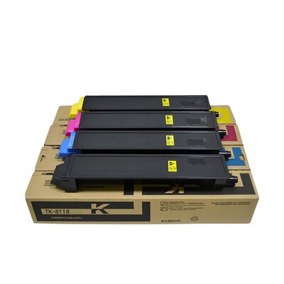 适用京瓷TK-8118粉盒 M8124cidn粉盒 m8130cidn打印机硒鼓粉仓