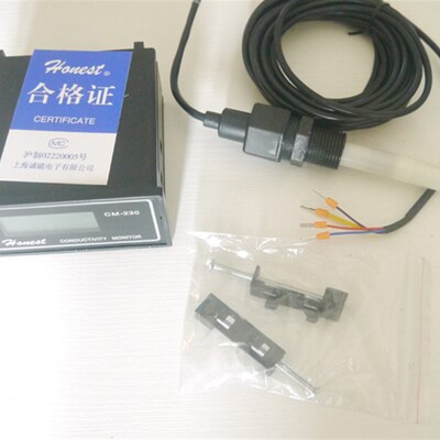 上海诚磁电导率探头  CM-230电导率仪配套1.00塑壳电导电极5米