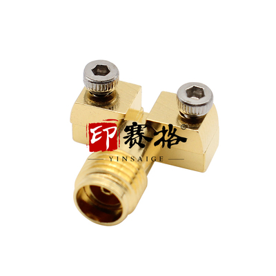 SMA3.5MM毫米波夹板接头DC~26.5GHZ免焊02K243-40ME3 SMA-KE夹板