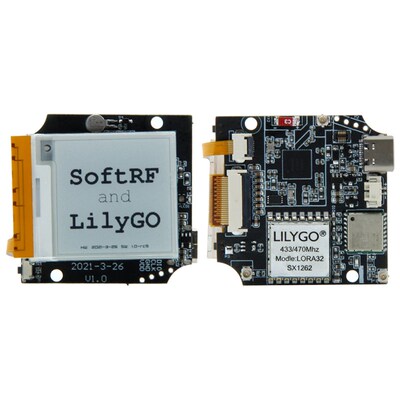 LILYGO T-Echo NRF52840 SX1262 LoRa GPS 1.54 E-paper BLE NFC