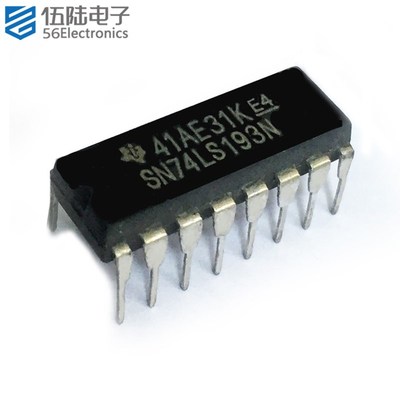 直插 74LS193 SN74LS193N DIP-16 双时钟可逆计数器