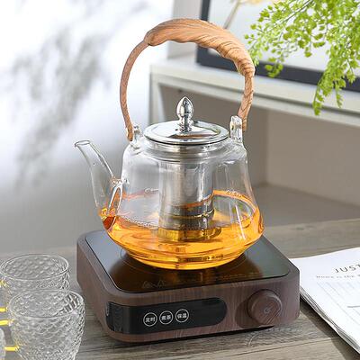 耐茶高OHF温玻茶壶过滤网煮壶花壶茶水分茶离泡茶壶璃茶具套组沏