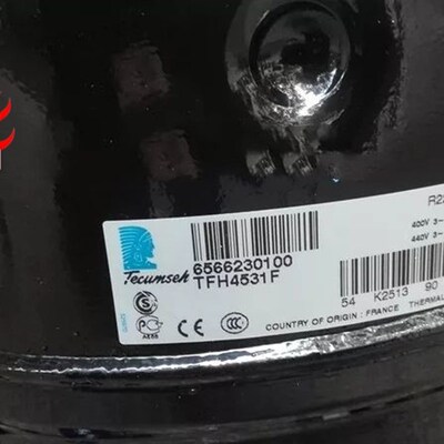 TFH4531Z TFH4531F TFH4531E原装3匹法国泰康压缩机焊口螺口 380V