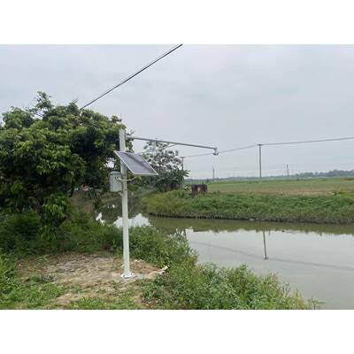 雷达明水流量计 圣凯安河道水库监 水渠文利测 雷达式流速仪