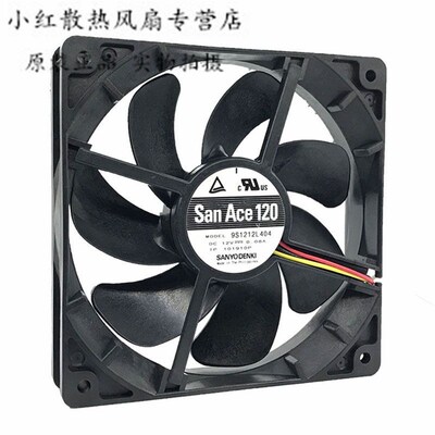 9S 原装全新三洋 9S1212L404 12V 0.08A 超静音 电源机箱散热风扇