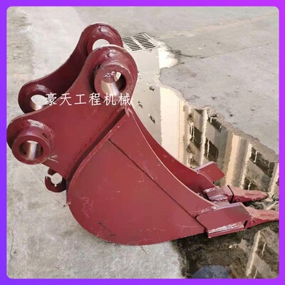三一挖机斗轴55/60/65C/75/85/95挖沟斗小斗子水沟斗20/30/40公分