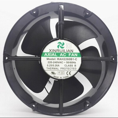 XINRUILIAN RAH2260B2/B1-C 220V 0.26A 22060 22CM 耐高温风扇