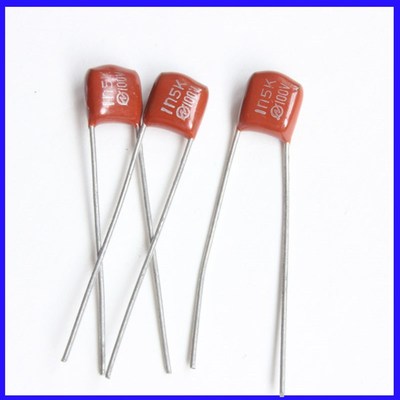 CBB薄膜电容器 152J 1.5NF 0.0015UF 100V=63V=50V 脚距5MM