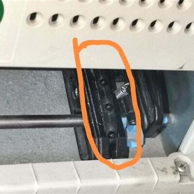 映美针式打印机630K 570k 620 830K 730k 后进纸器皮带轮齿轮胶带