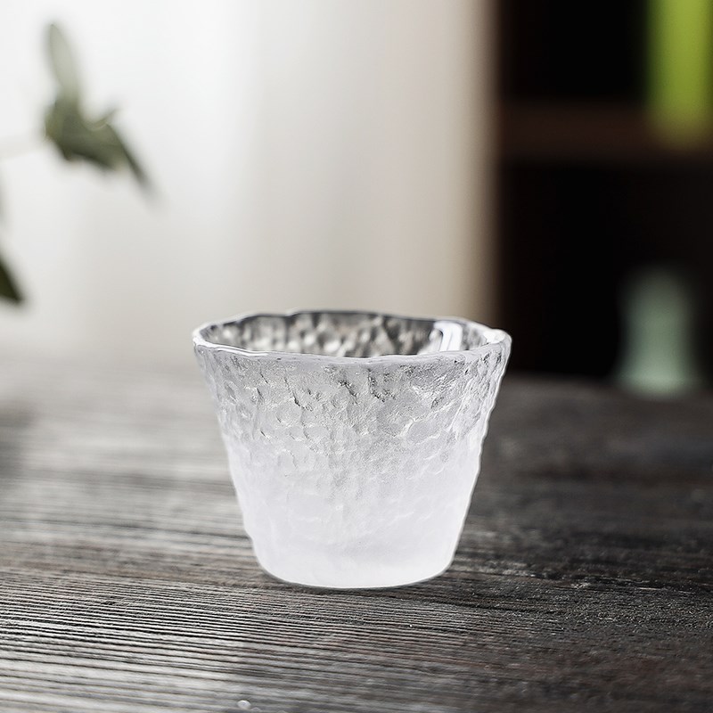 加厚冰露云雾清酒杯酒具套装白酒杯一口杯小酒杯家用酒壶酒盅玻璃